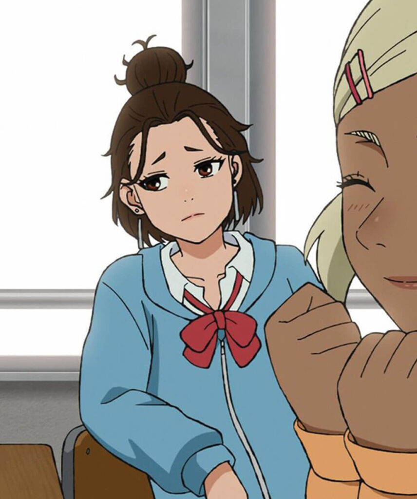 Miko Dandadan 2024 Blue Hooded Jacket