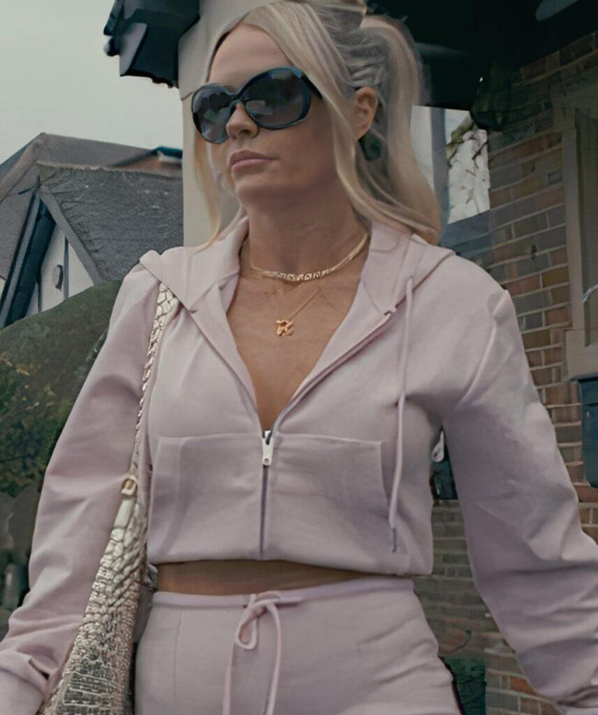 Annie Cooper MobLand S01 Vron Cropped Jacket