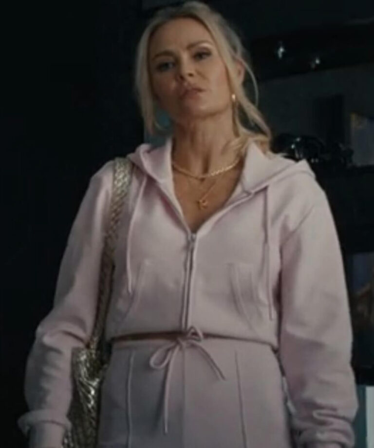 Annie Cooper MobLand S01 Vron Cropped Jacket