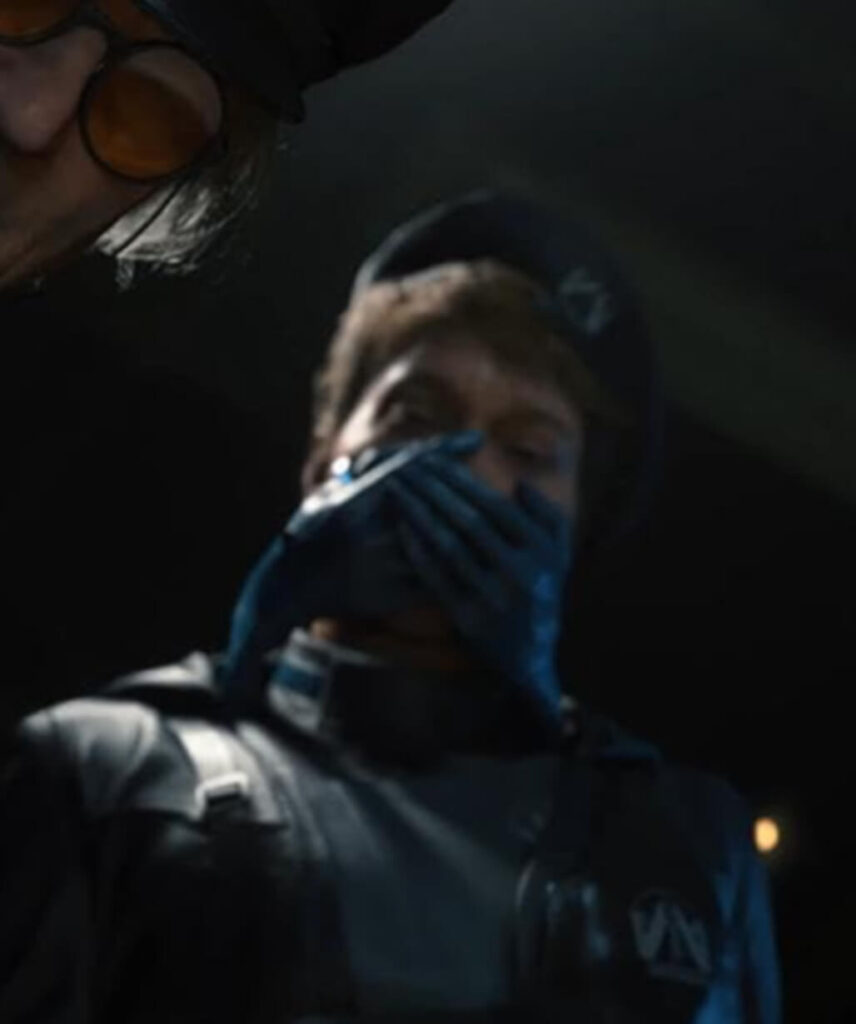 Death Stranding 2 Fragile Léa Seydoux Black Leather Hooded Coat