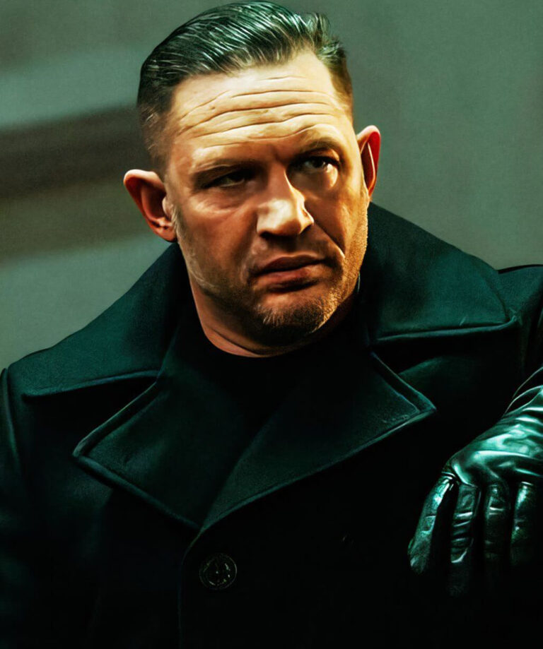 Harry Da Souza MobLand 2025 Tom Hardy Black Coat