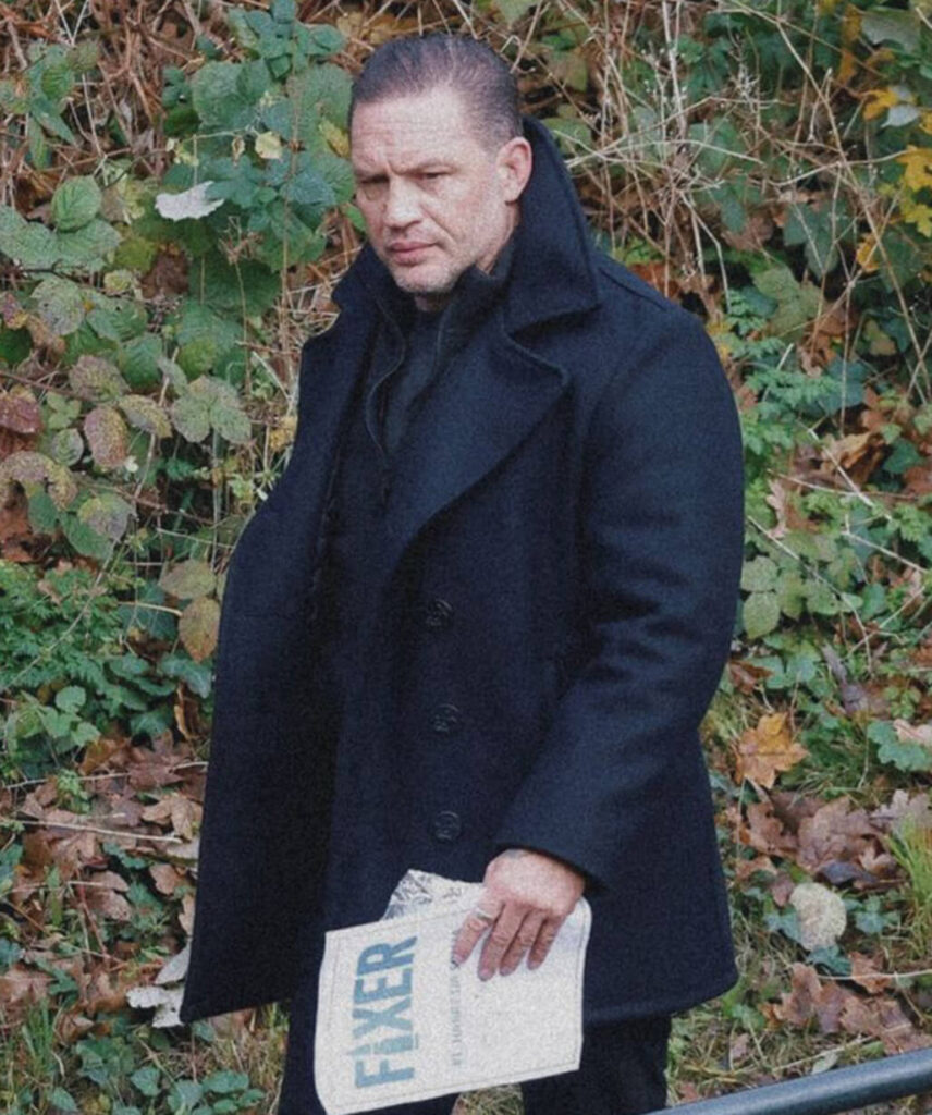 Harry Da Souza MobLand 2025 Tom Hardy Black Coat
