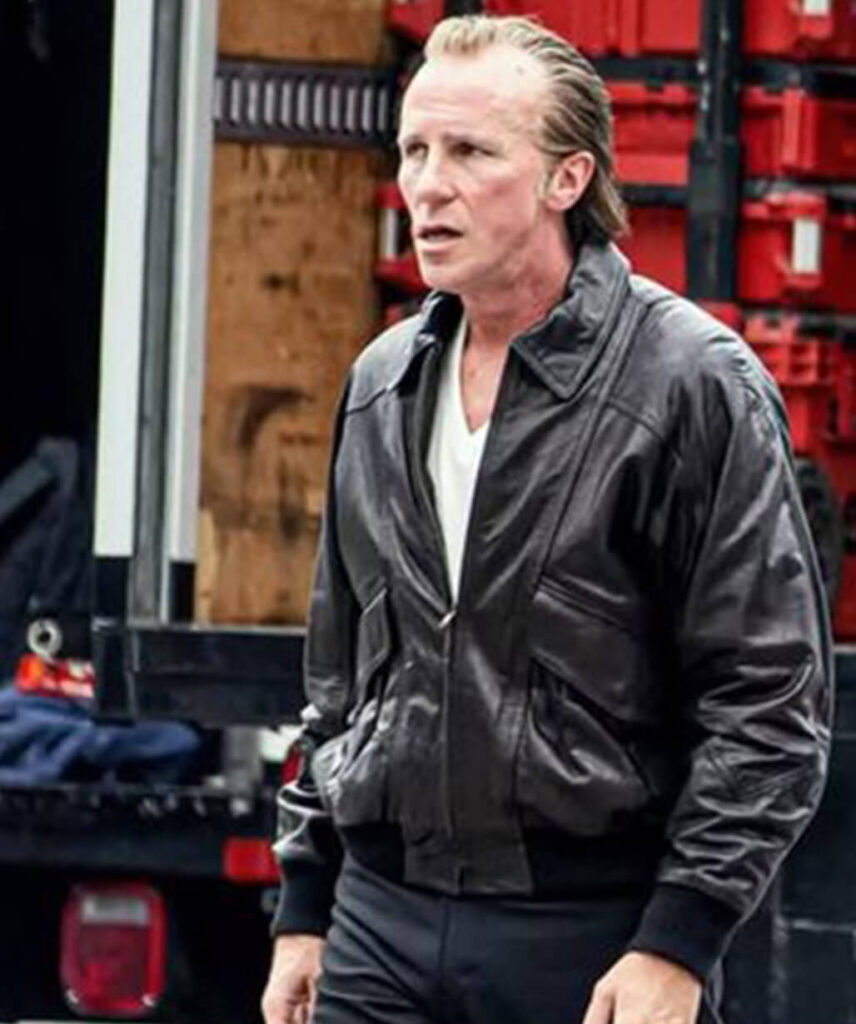 Madden 2026 AI Davis Christian Bale Black Leather Jacket