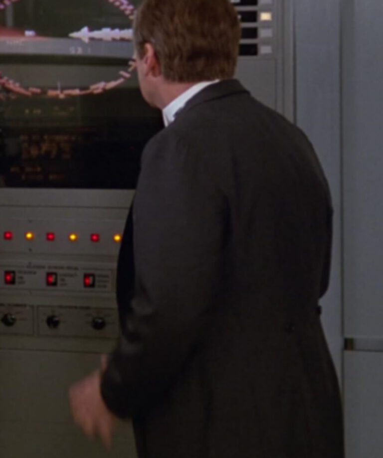 Mel Brooks Spaceballs 1987 President Skroob Grey Blazer