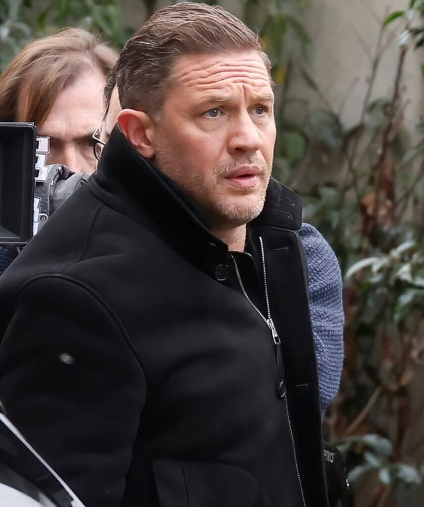 Tom Hardy MobLand 2025 Harry Da Souza Black Jacket