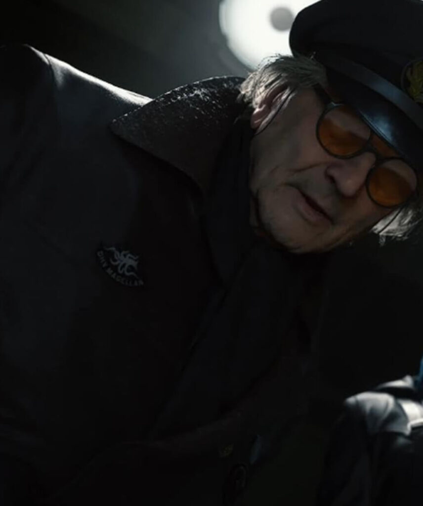 Tarman Death Stranding 2 George Miller Black Leather Coat