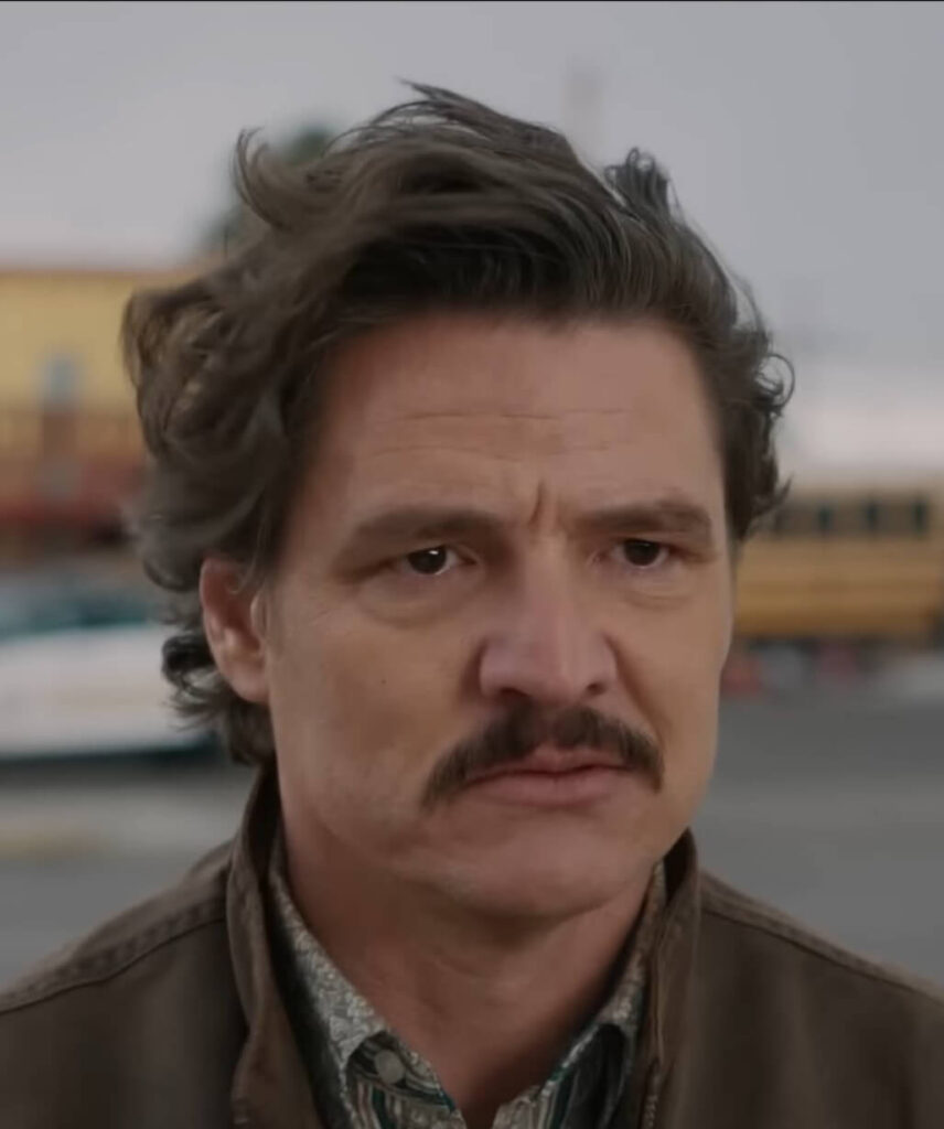 Ted Garcia Eddington 2025 Pedro Pascal Brown Vest