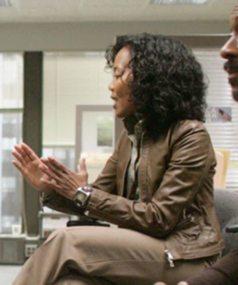 The Wire S04 Sonja Sohn Kima Greggs Leather Jacket