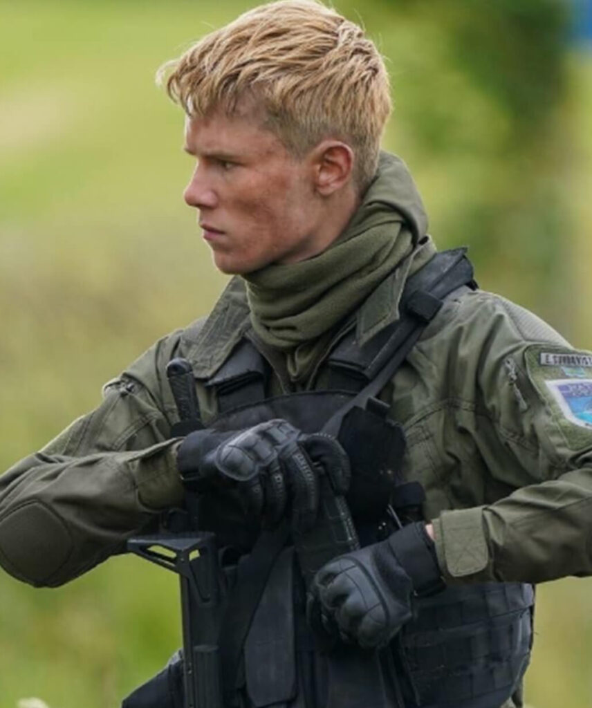 Edvin Ryding 28 Years Later 2025 Erik Sundqvist Green Jacket