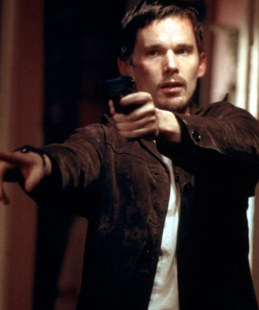 Ethan Hawke Training Day 2001 Jake Hoyt Brown Suede Jacket