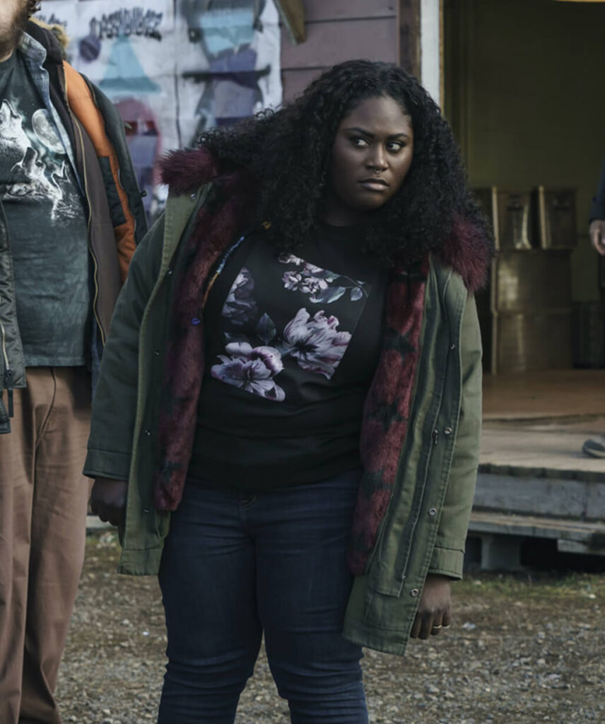 Leota Adebayo Peacemaker S01 Cotton Green Jacket