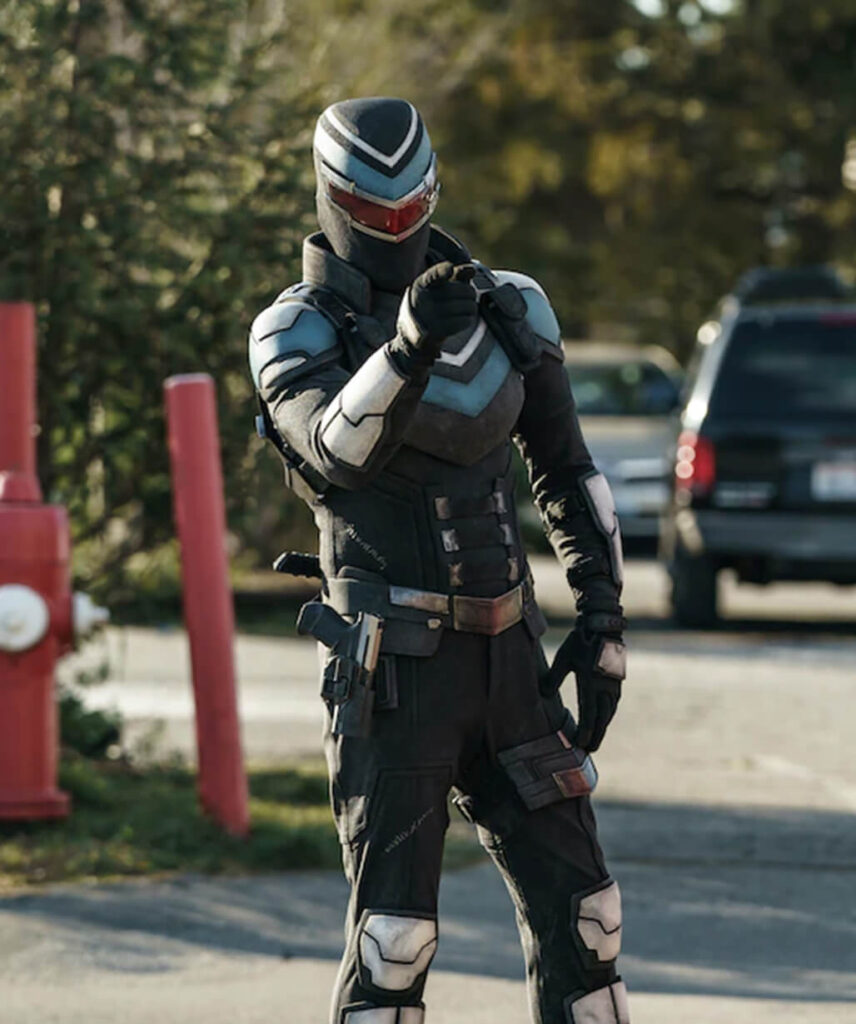 Adrian Chase Peacemaker S01 Vigilante Costume Jacket