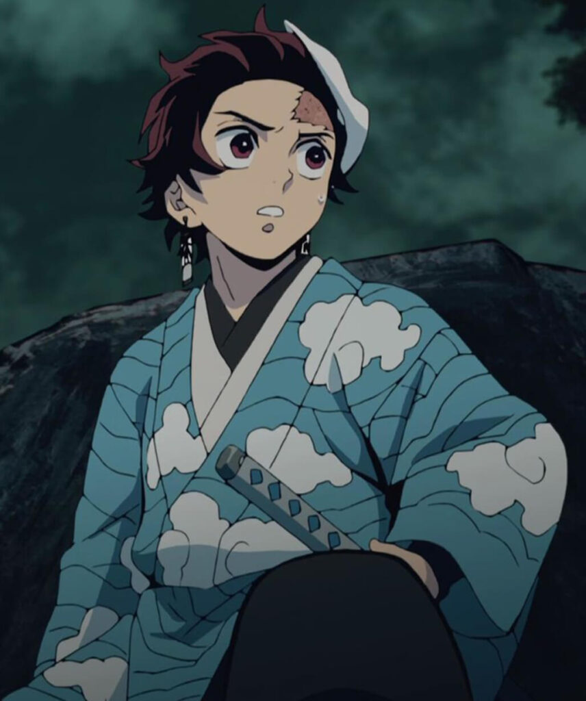 Demon Slayer: Kimetsu no Yaiba Tanjiro Kamado Blue Coat