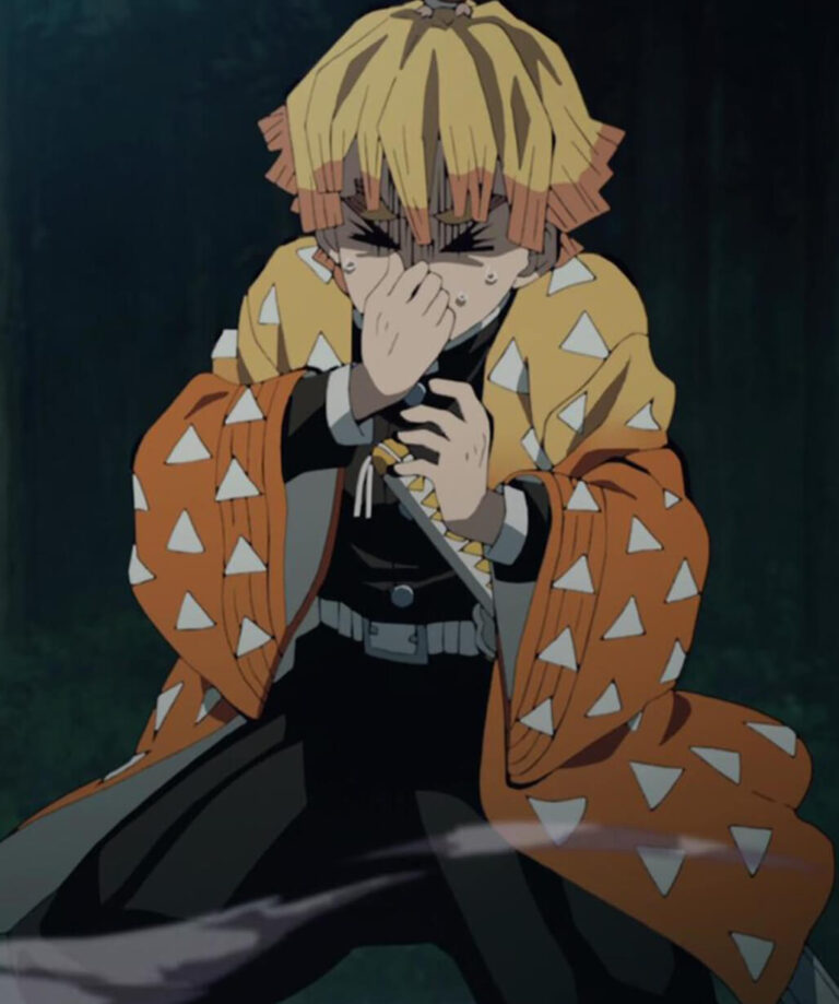 Demon Slayer: Kimetsu no Yaiba Zenitsu Agatsuma Orange Coat