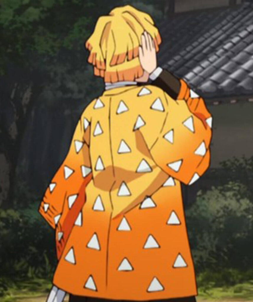 Demon Slayer: Kimetsu no Yaiba Zenitsu Agatsuma Orange Coat