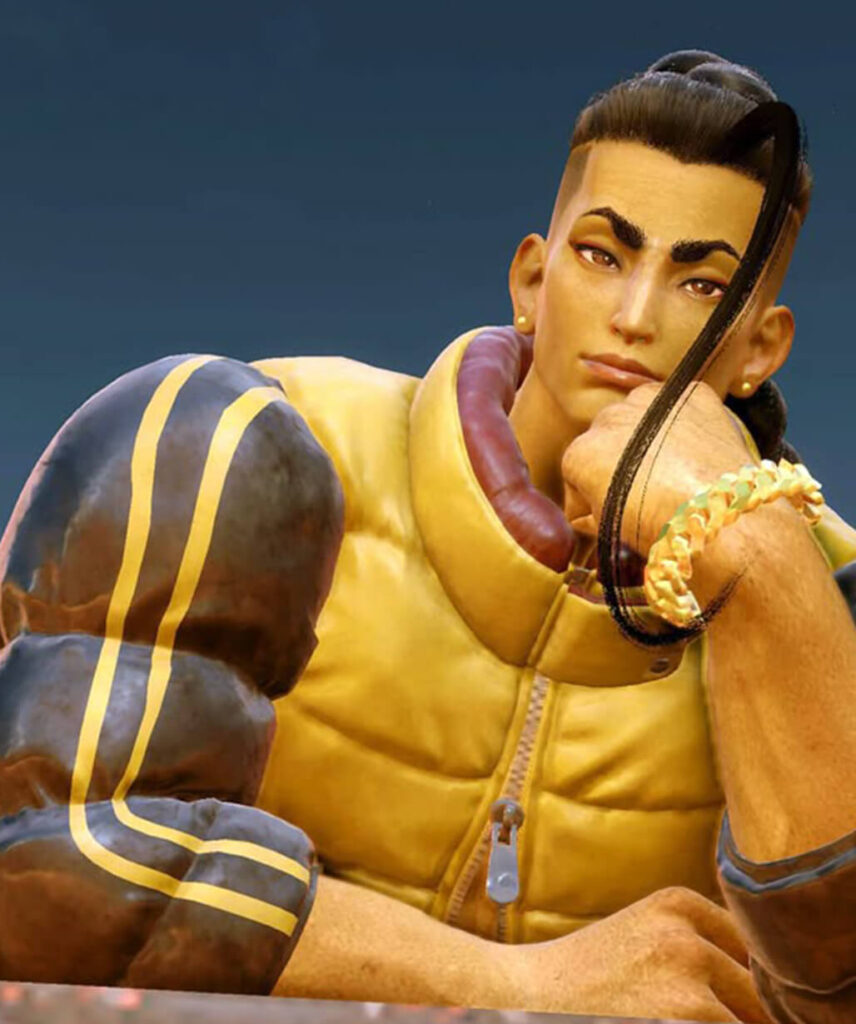Street Fighter 6 Jamie Siu Puffer Jacket