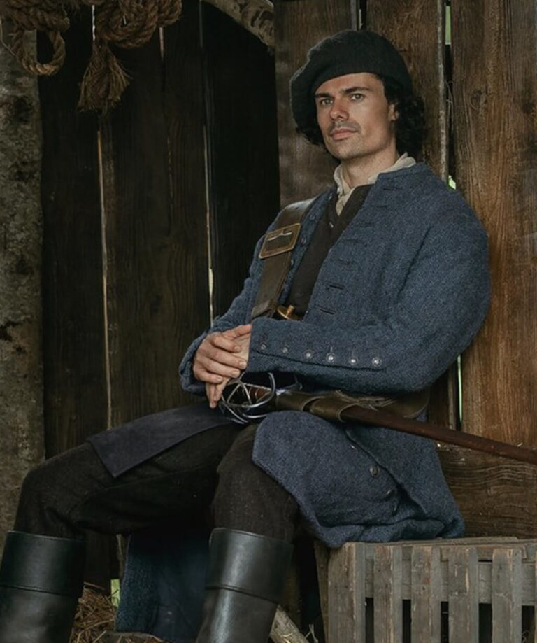 Outlander Blood of My Blood S01 Brian Fraser Blue Jacket