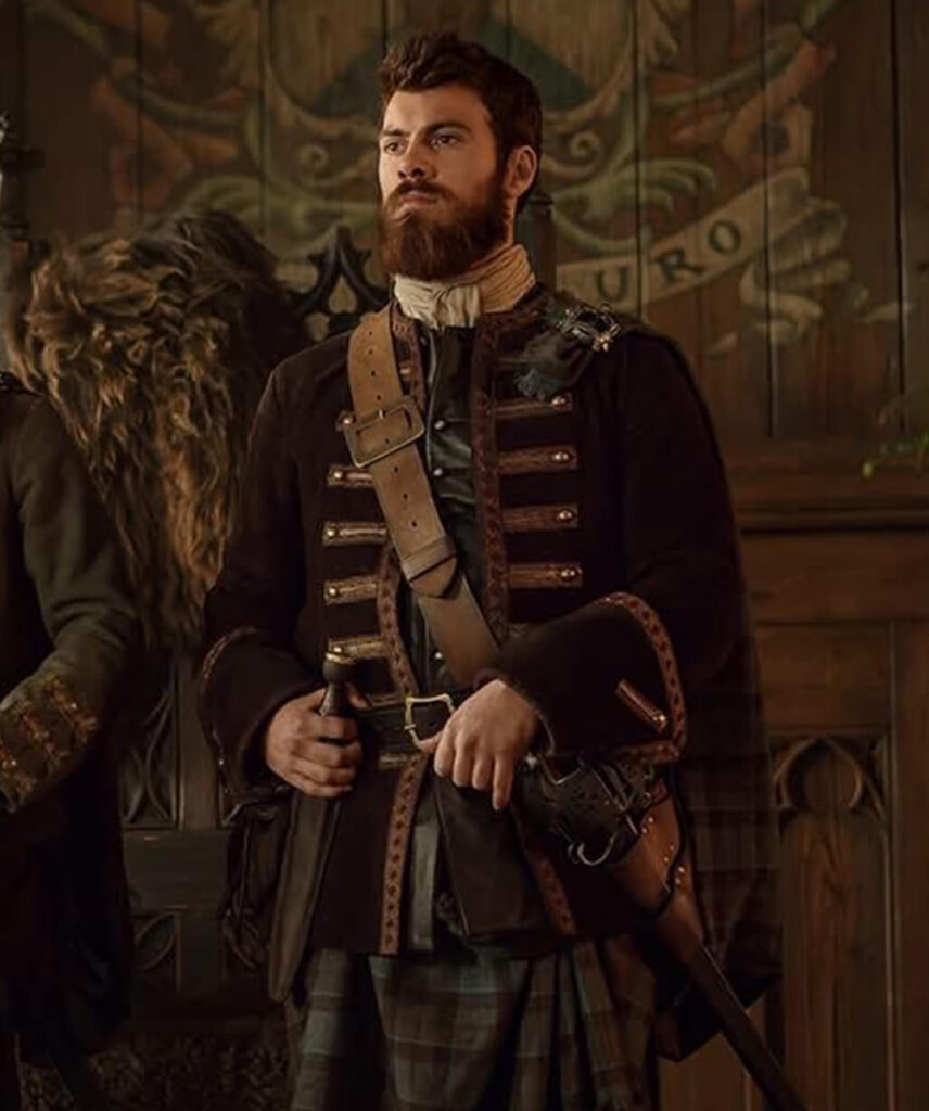 Outlander Blood of My Blood S01 Dougal MacKenzie Military Jacket
