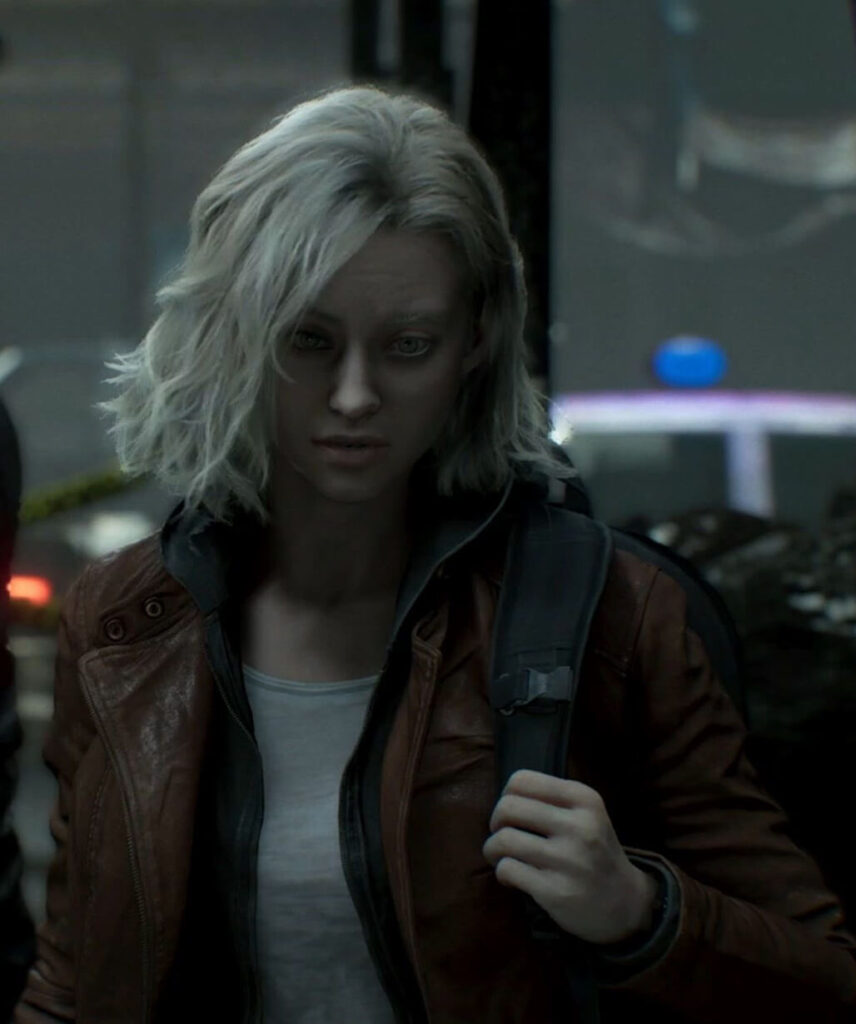 Resident Evil: Requiem 2026 Grace Ashcroft Brown Leather Jacket