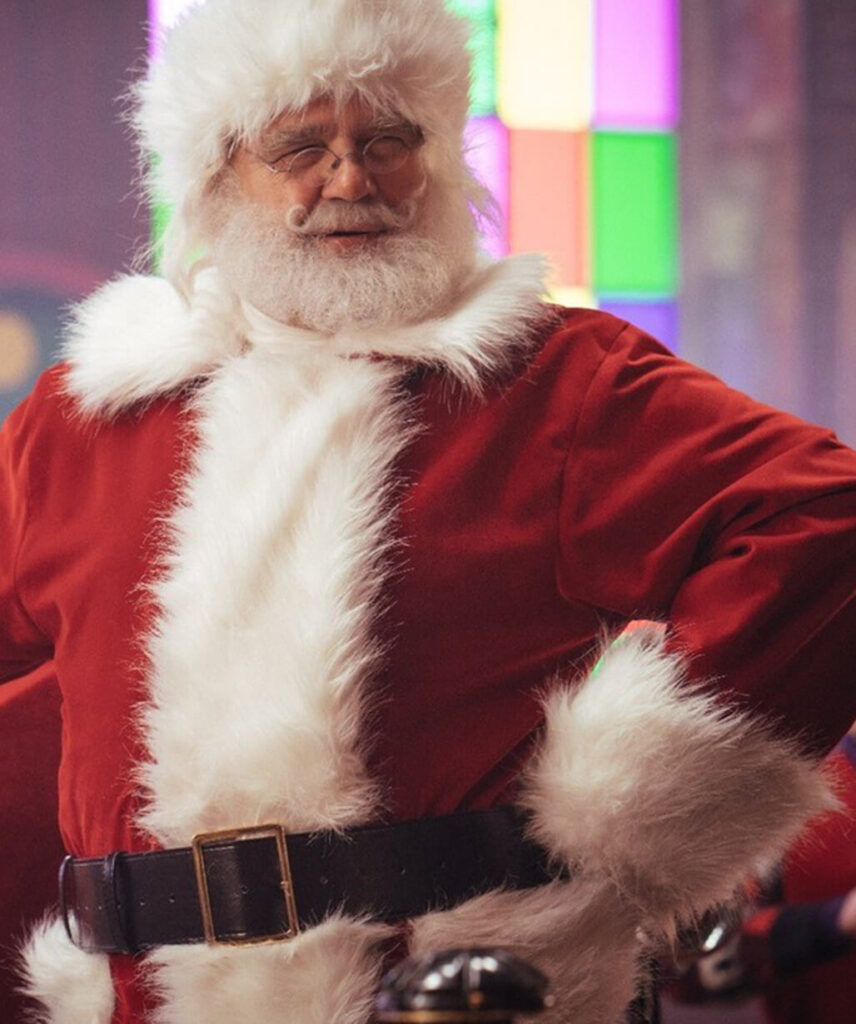 David and the Elves 2021 Santa Claus Costume Coat