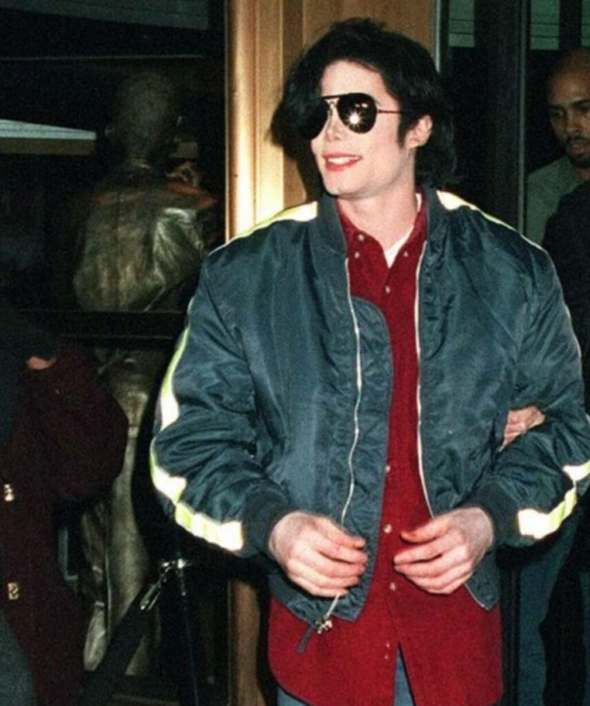 Michael Jackson Blue Bomber Jacket
