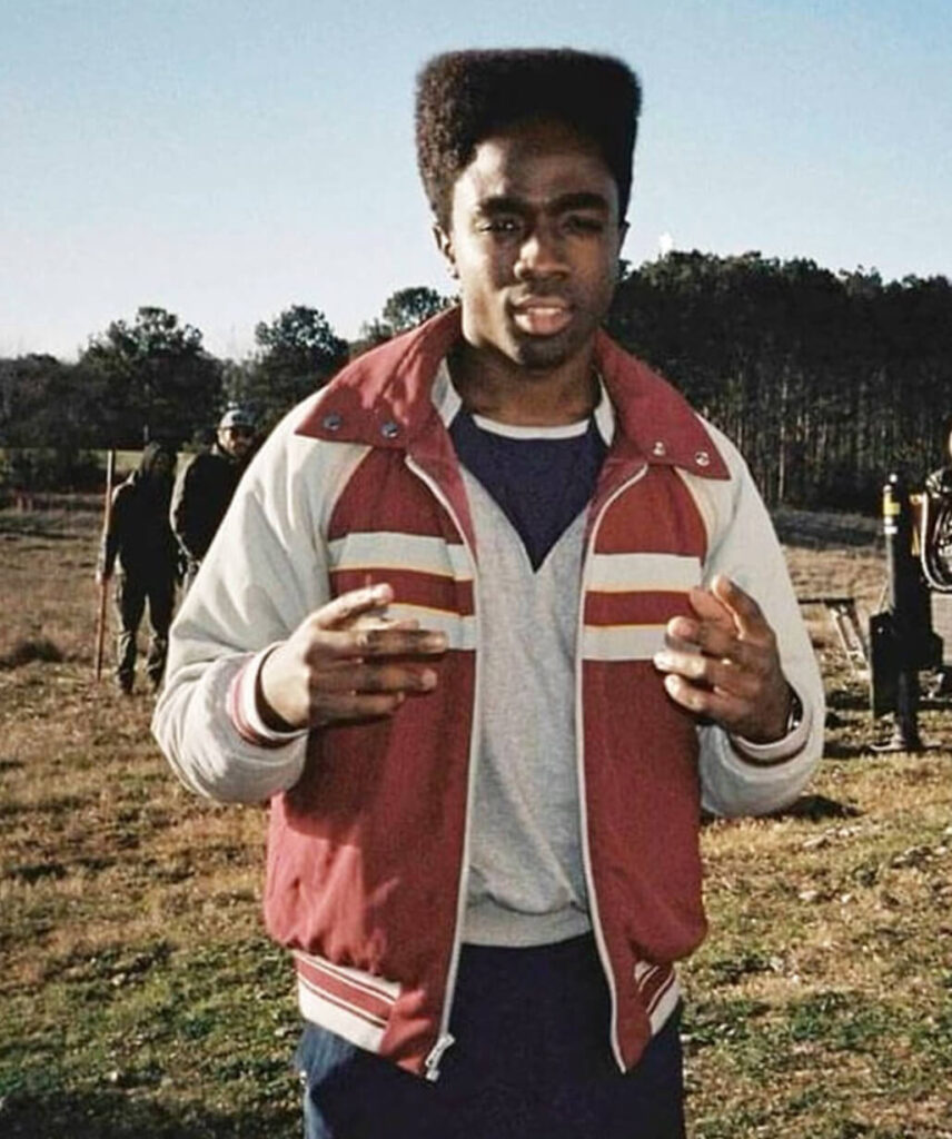 Stranger Things S05 Lucas Sinclair Bomber Jacket