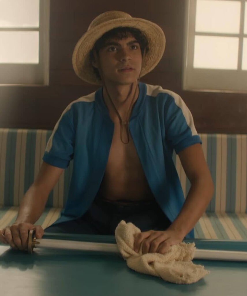 One Piece S01 Monkey D. Luffy Blue Jacket