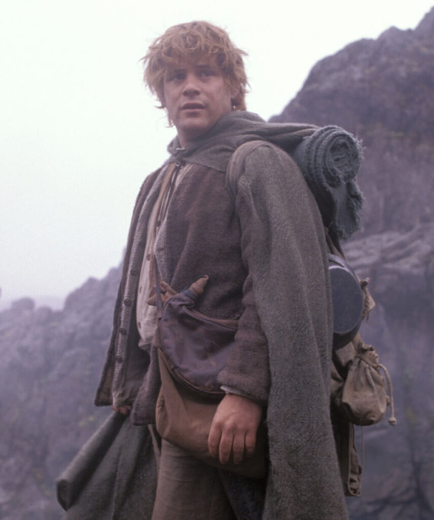 Sean Astin The Lord of the Rings 2001 Sam Grey Cloak
