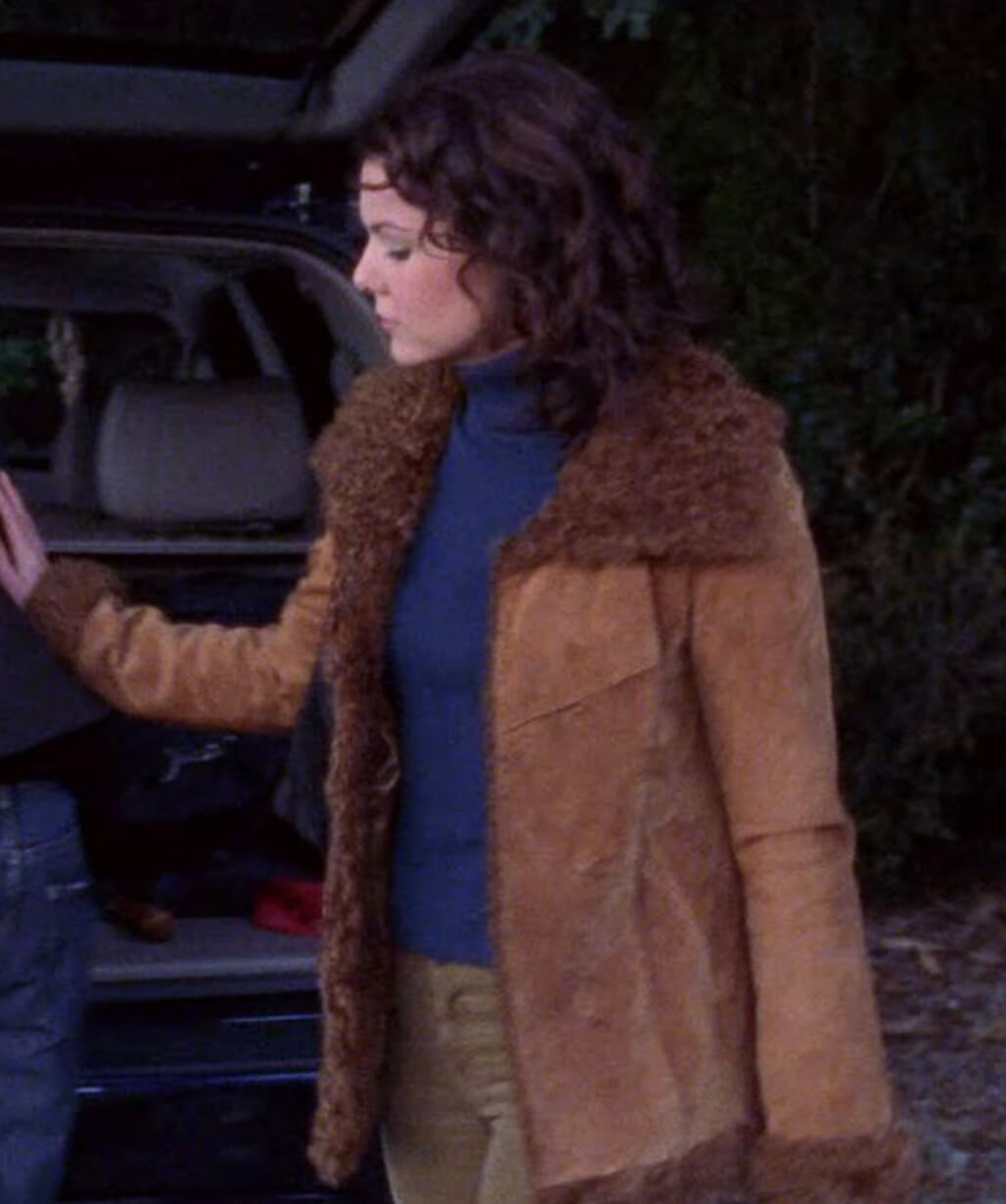 Lorelai Gilmore Gilmore Girls S03 Suede Leather Jacket