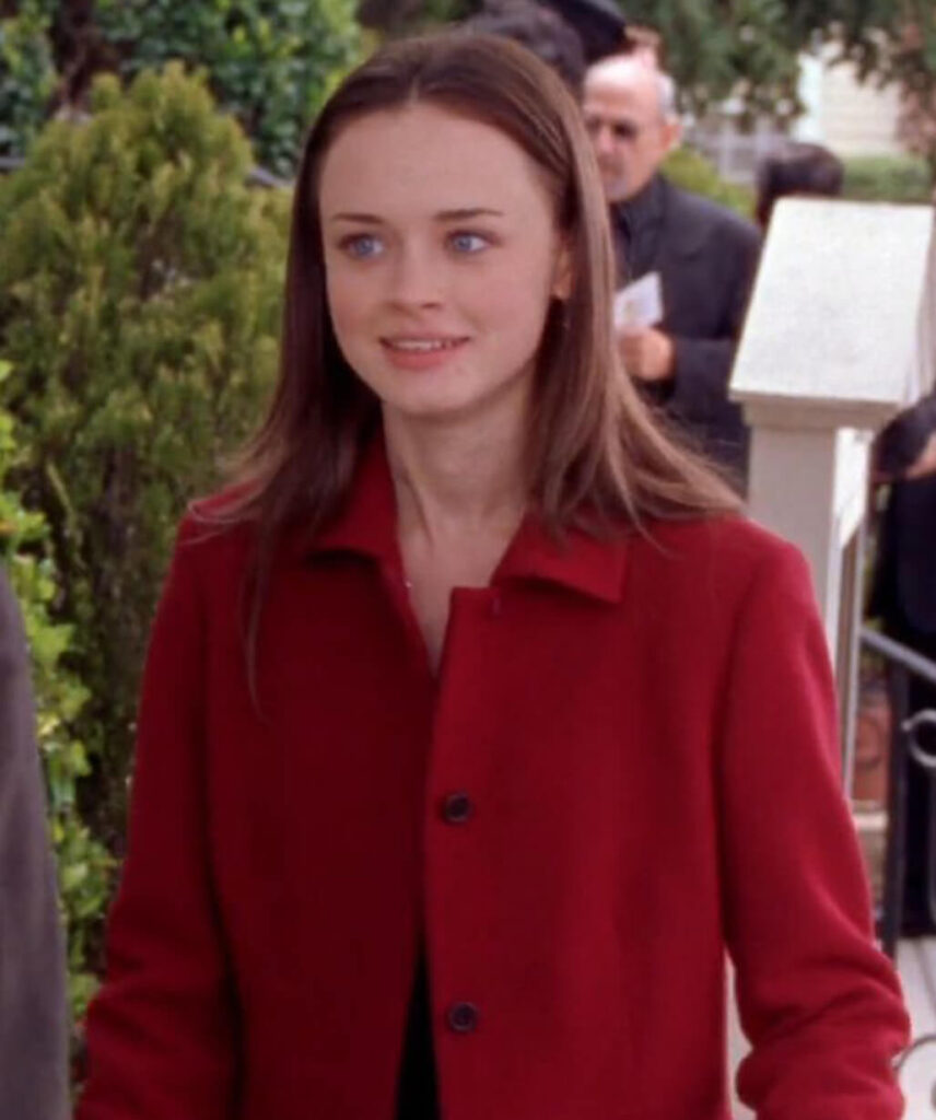 Rory Gilmore Gilmore Girls S05 Red Wool Coat
