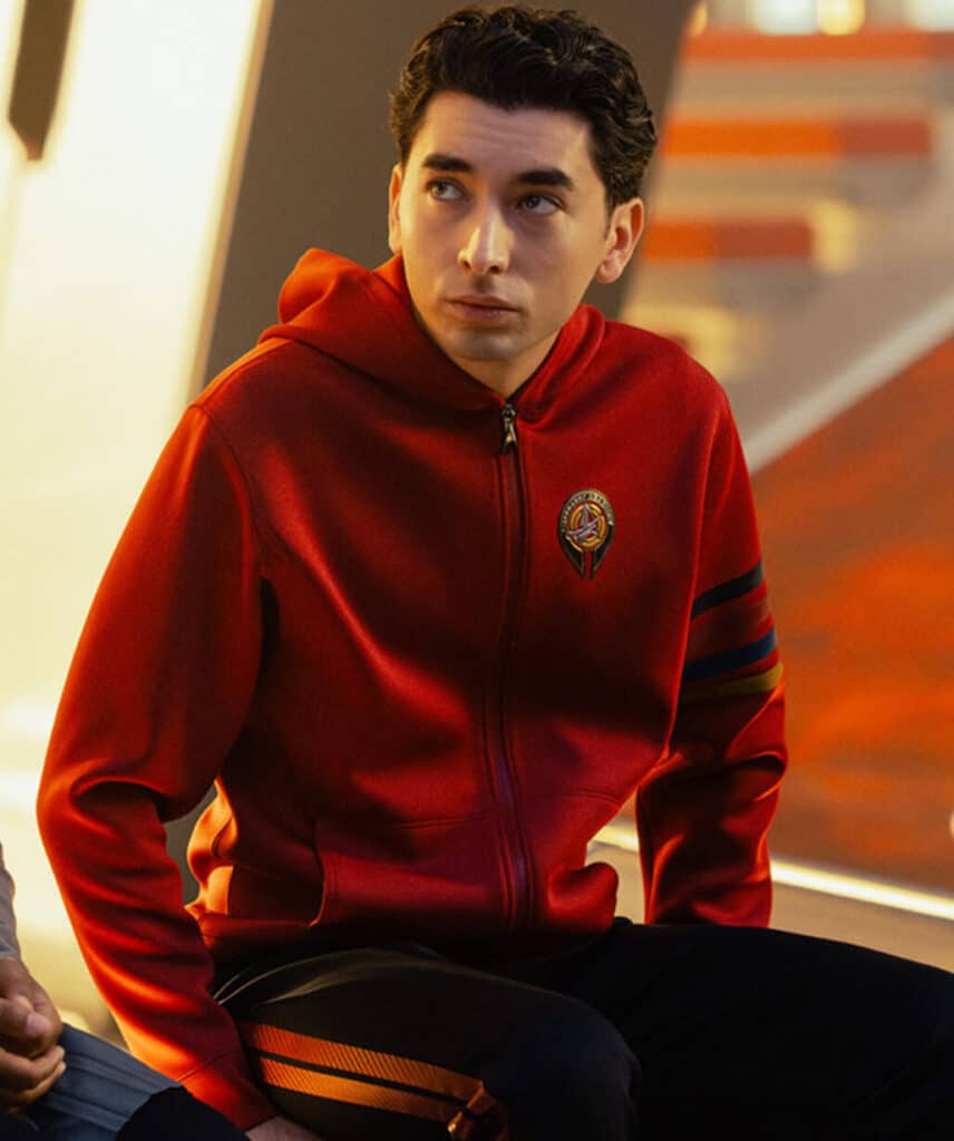 Star Trek Starfleet Academy 2026 Ocam Sadal Red Hoodie