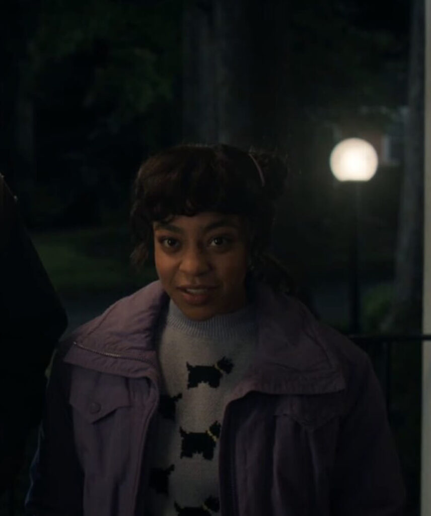 Stranger Things S05 Erica Sinclair Purple Jacket